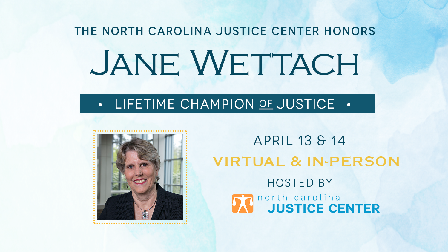 MEDIA ADVISORY: Jane Wettach to be honored with Lifetime Champion of ...