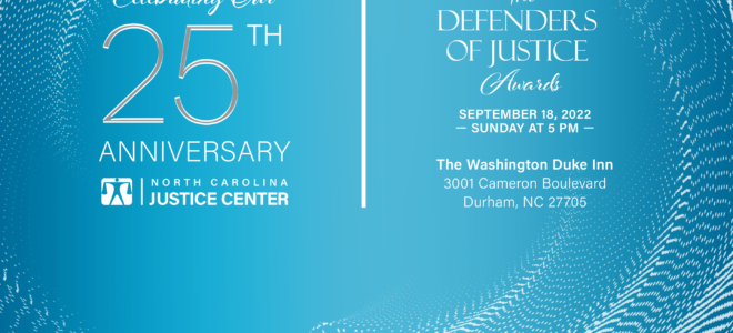 North Carolina Justice Center – Opportunity and prosperity for all