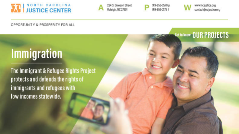OVERVIEW – IMMIGRANT & REFUGEE RIGHTS – North Carolina Justice Center