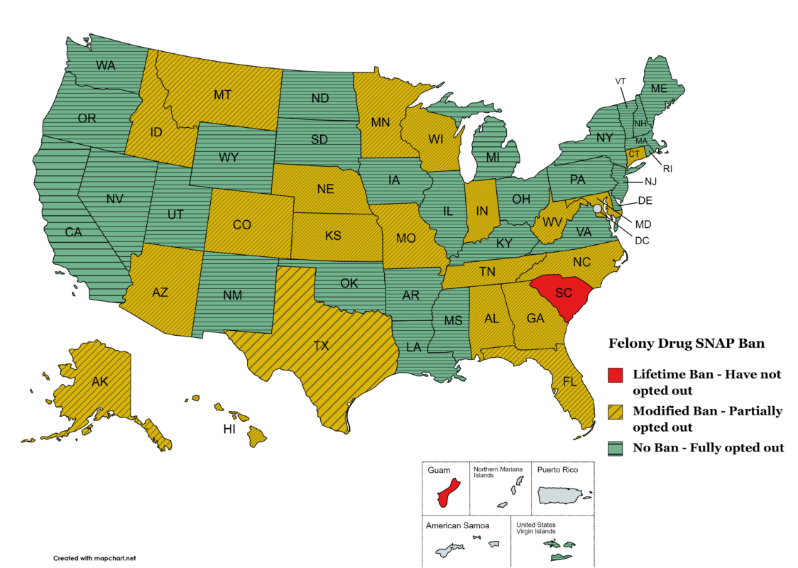 The Felony SNAP Ban – North Carolina Justice Center