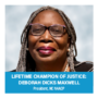 Deborah Dicks Maxwell – North Carolina Justice Center
