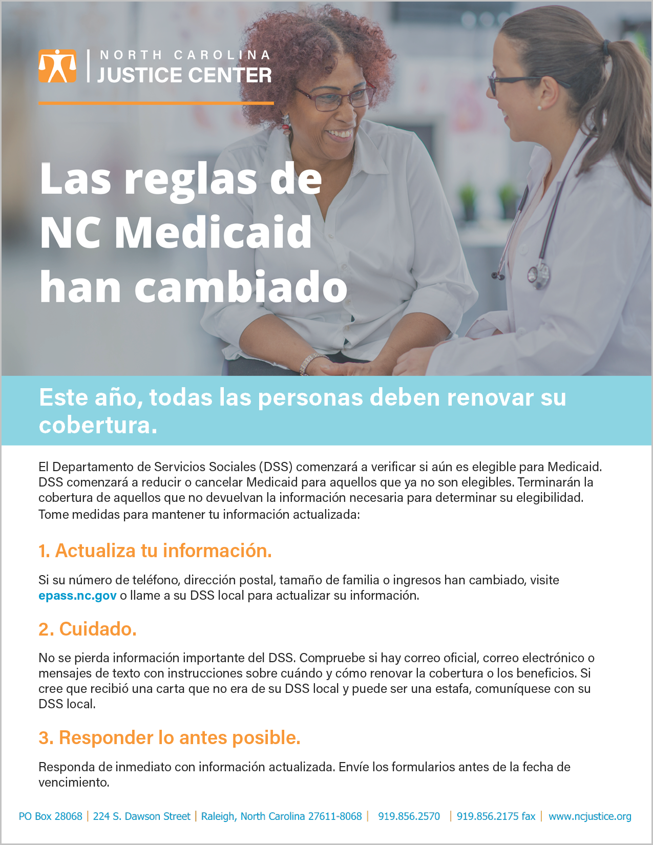 Outreach Resources for Medicaid Expansion – North Carolina Justice Center